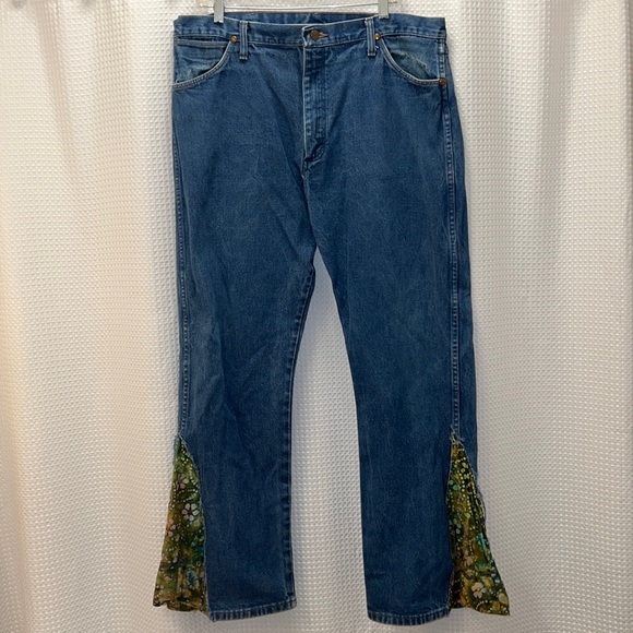 Wrangler | Jeans | Wranglers 99s Homemade Hippie Flare Jeans | Poshmark